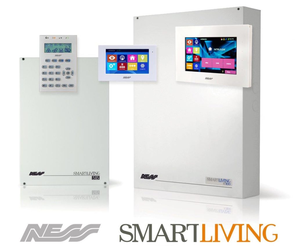 Ness' 10-200 Zone SmartLiving Control Panels | SEN.news - No. 1