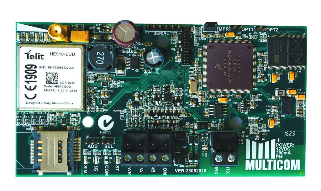 Multicom BMC-3G Alarm Communicator For Solution 2000/3000 Panels | SEN ...