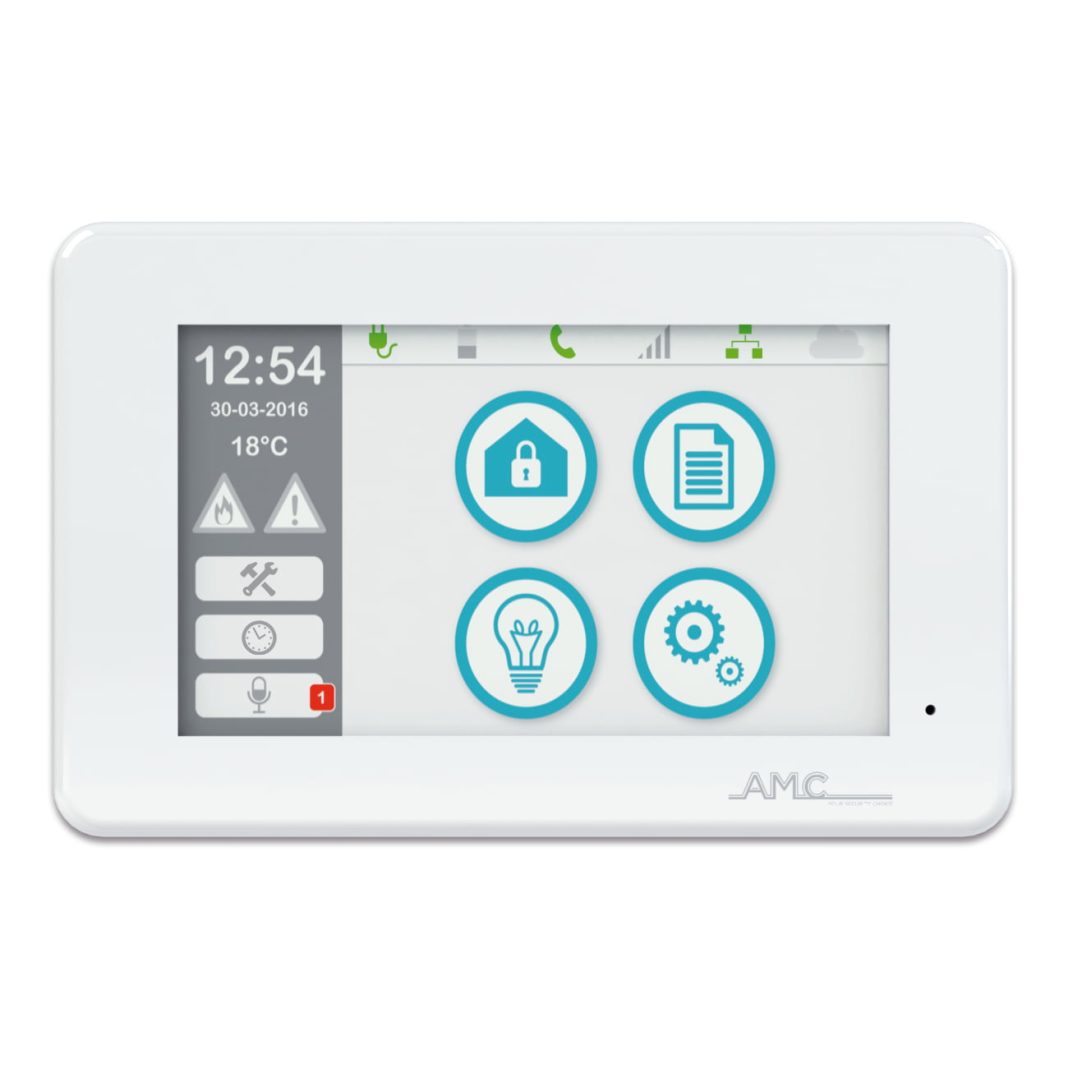 AMC Alarms Unika Touchscreen Keypad From LSC | SEN.news - No. 1