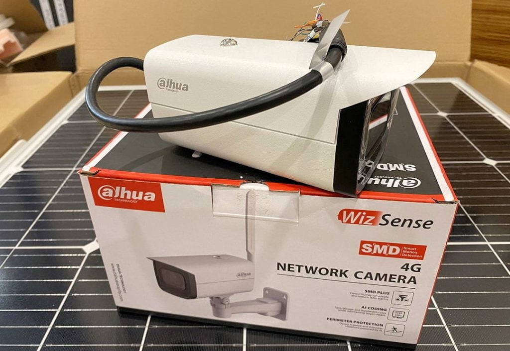 Dahua 4G Solar Kit Arrives For Testing | SEN.news - No. 1