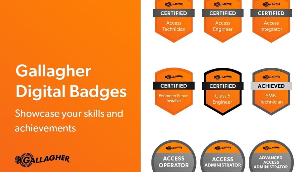 Gallagher Launches New Training Badges | SEN.news - No. 1