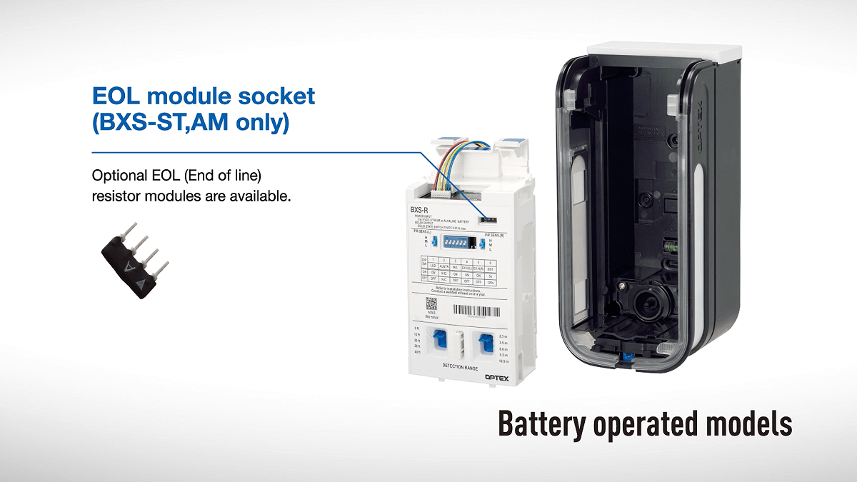 Optex BX Shield Outdoor Curtain PIR | SEN.news - No. 1