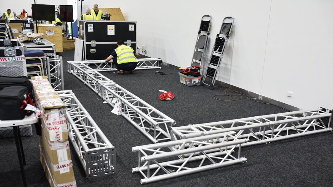 SecTech Roadshow Brisbane Setup | SEN.news - No. 1