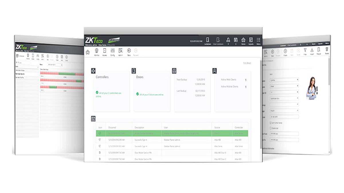 ZKTeco Atlas Biometric Panel | SEN.news - No. 1