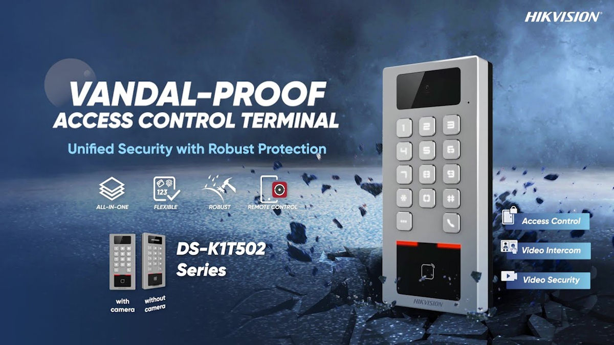 Hikvision Vandal-Proof Access Control | SEN.news - No. 1